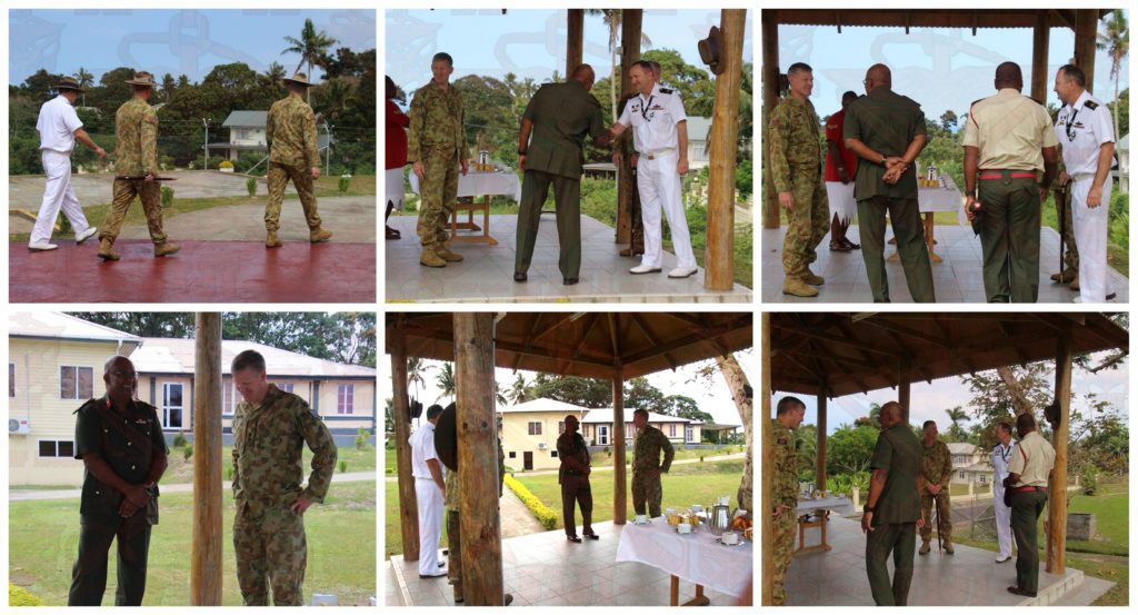 ADF COMMANDING OFFICER VISIT – The Republic of Fiji Military Forces