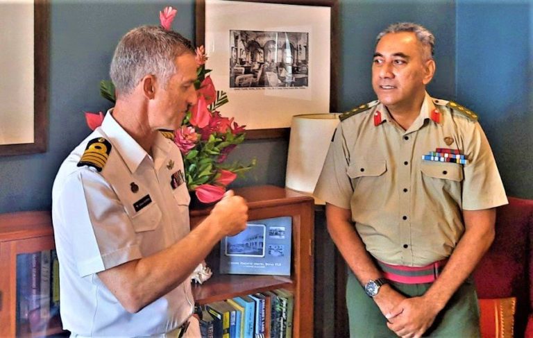 Handover of Command at Blackrock – The Republic of Fiji Military Forces