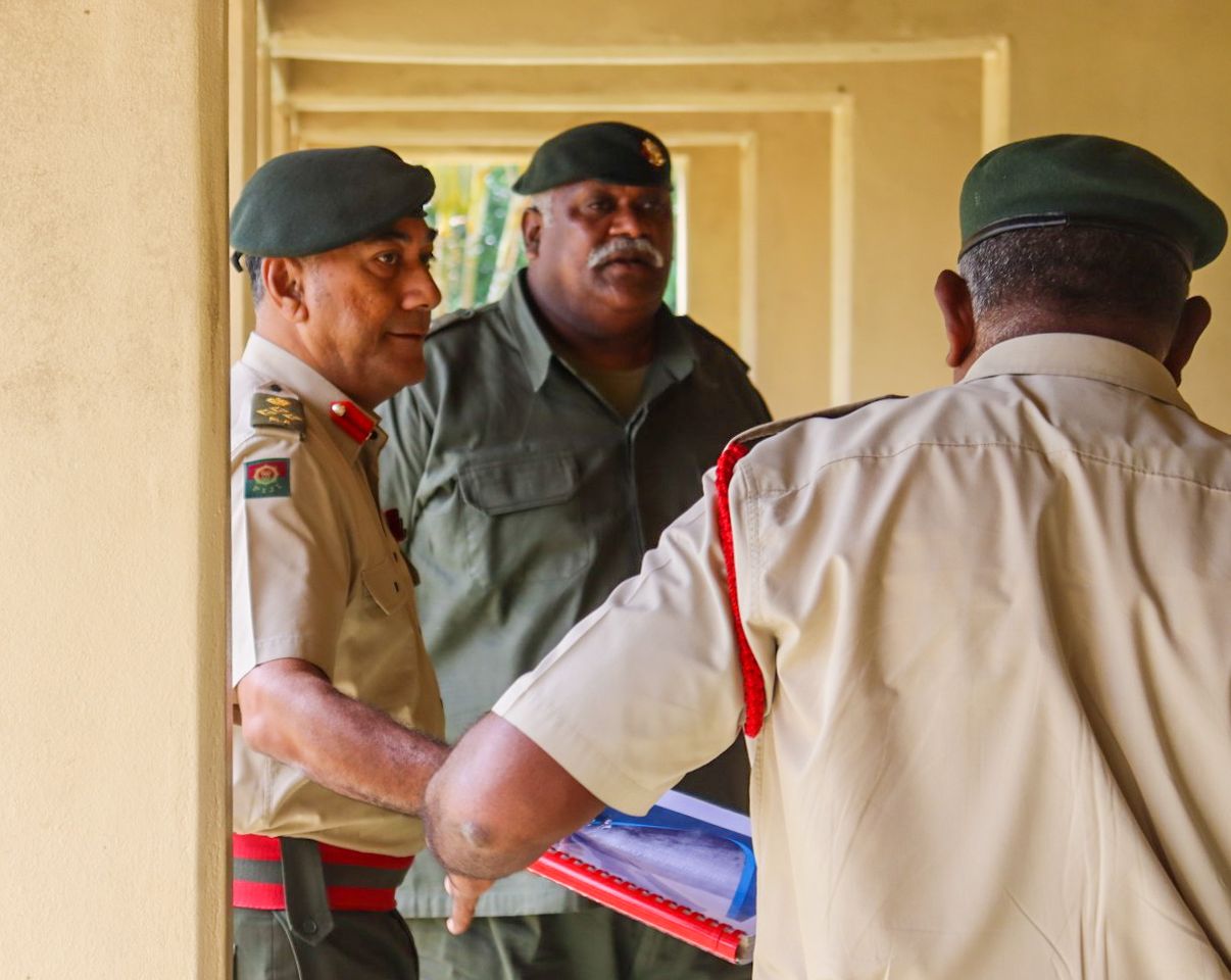 𝐂𝐎𝐒 𝐕𝐢𝐬𝐢𝐭𝐬 𝐍𝐂𝐎 𝐏𝐚𝐫𝐭𝐢𝐜𝐢𝐩𝐚𝐭𝐞 – The Republic of Fiji Military Forces