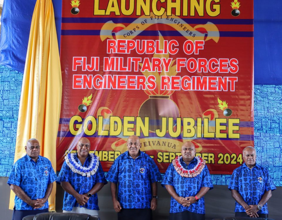 BLACKROCK OFFICIALLY OPENS - The Republic of Fiji Military Forces