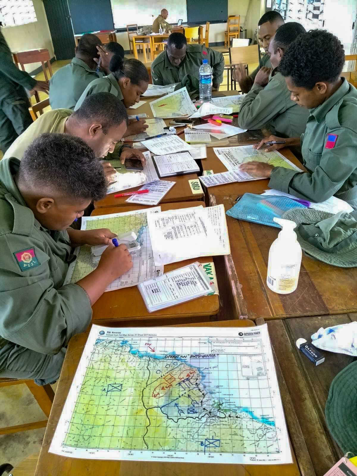 𝗧𝗵𝗶𝗿𝗱 𝘄𝗲𝗲𝗸 𝗼𝗳 𝗦𝗲𝗰𝘁𝗶𝗼𝗻 𝗖𝗼𝗺𝗺𝗮𝗻𝗱𝗲𝗿𝘀 𝗖𝗼𝘂𝗿𝘀𝗲 – The Republic of Fiji Military ...